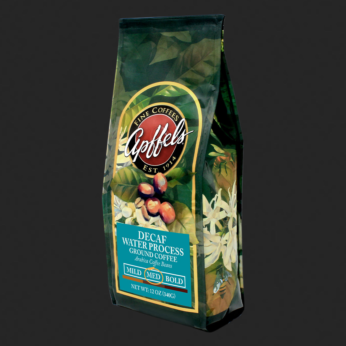 12oz. Water Process Decaf – ApffelsStore