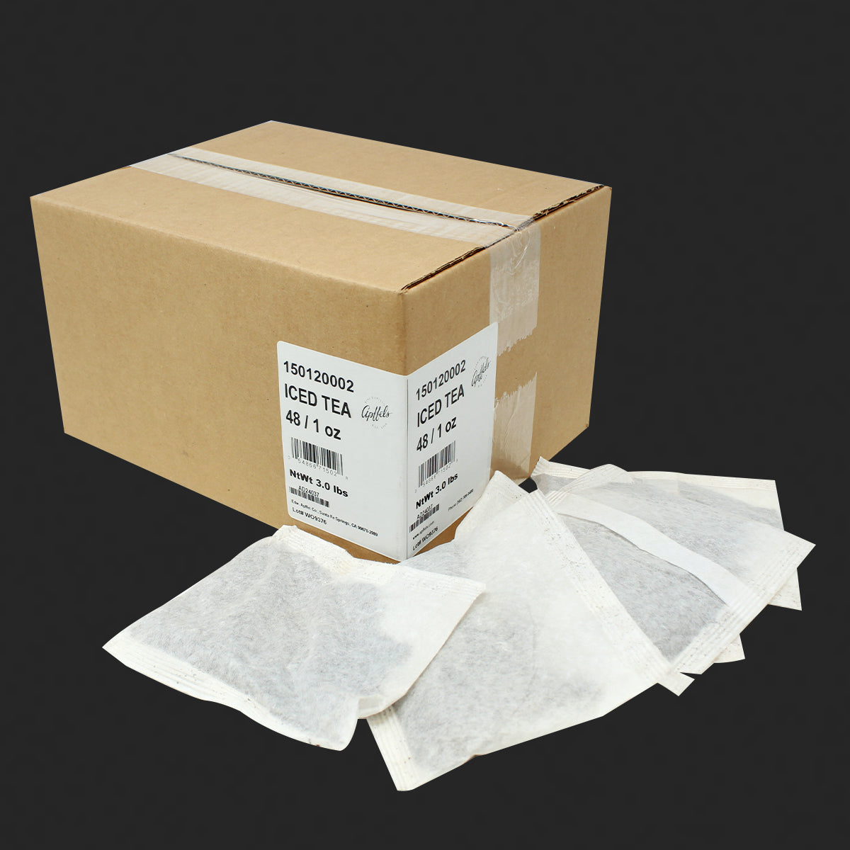 1oz Iced Tea Bags (48 Packs) – ApffelsStore